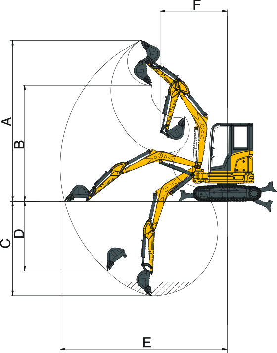 XCMG XE35U Excavator Excavator - Skyline Machinery Sales